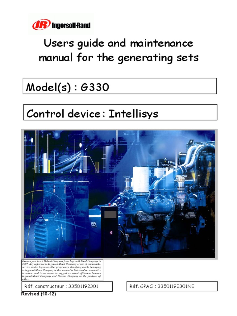 G330 Intelysis | PDF | Trailer (Vehicle) | Engines