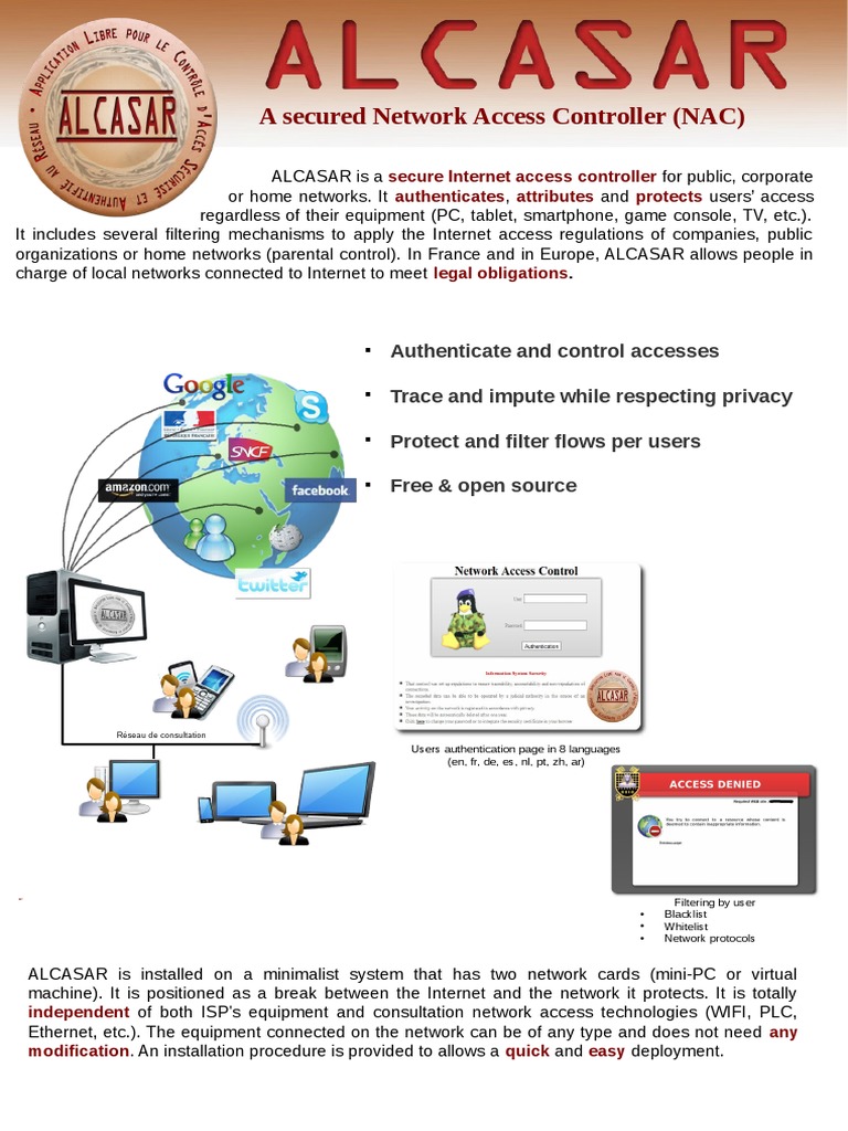 Alcasar 3.6.0 Presentation en | PDF