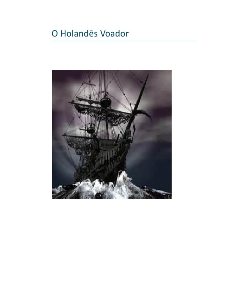 A Lenda do Holandês Voador | PDF