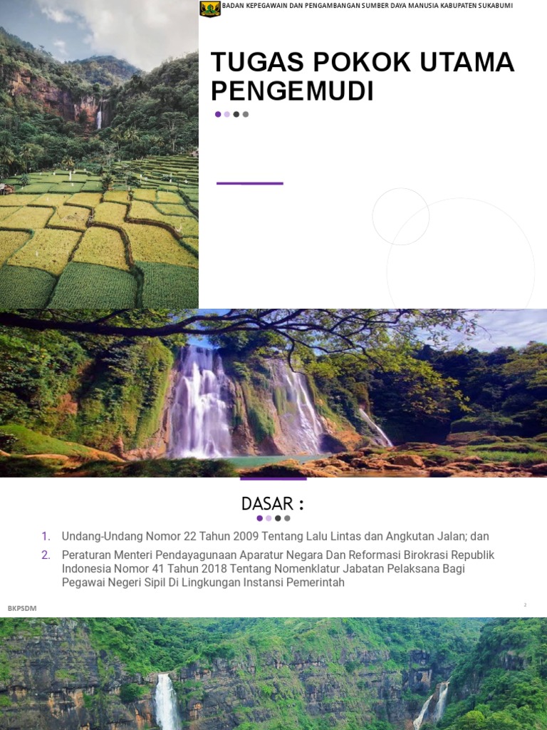 Tugas Pokok Utama Sopir Atau Driver - 1 | PDF