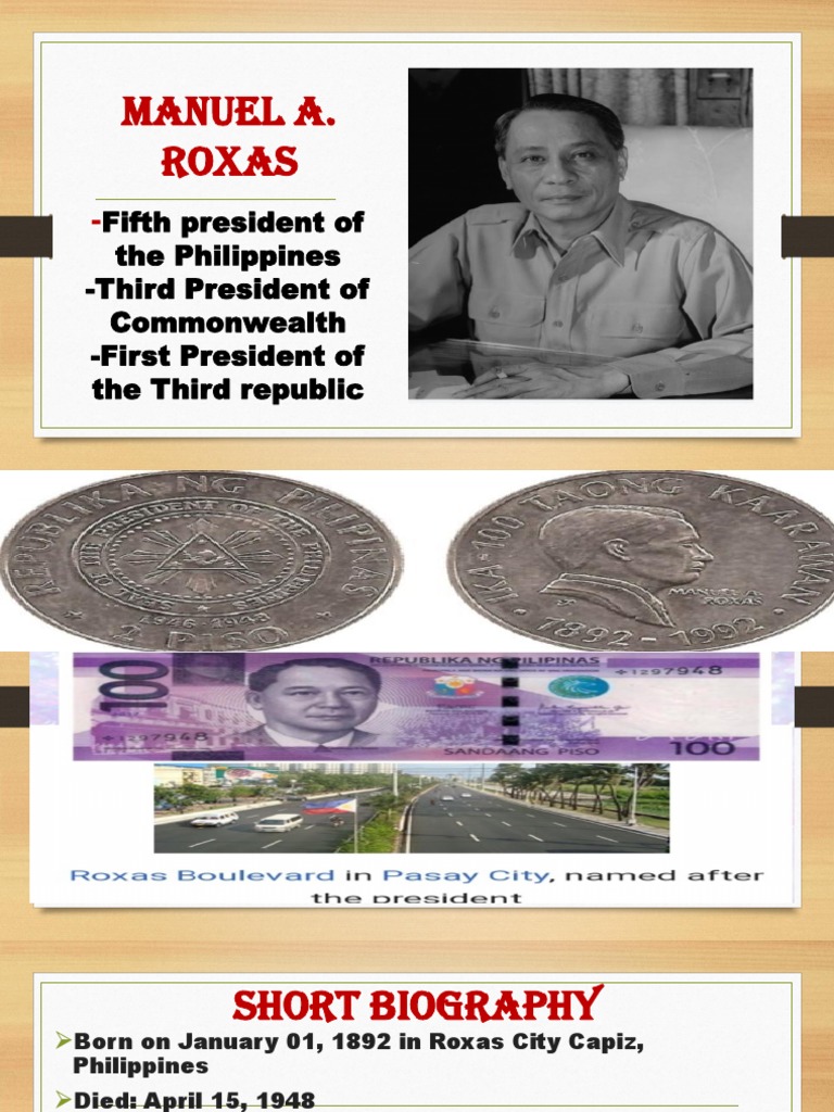 Manuel A. Roxas | PDF
