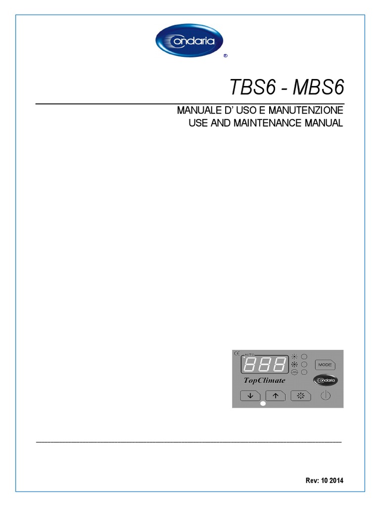 Condaria Control Manual | PDF