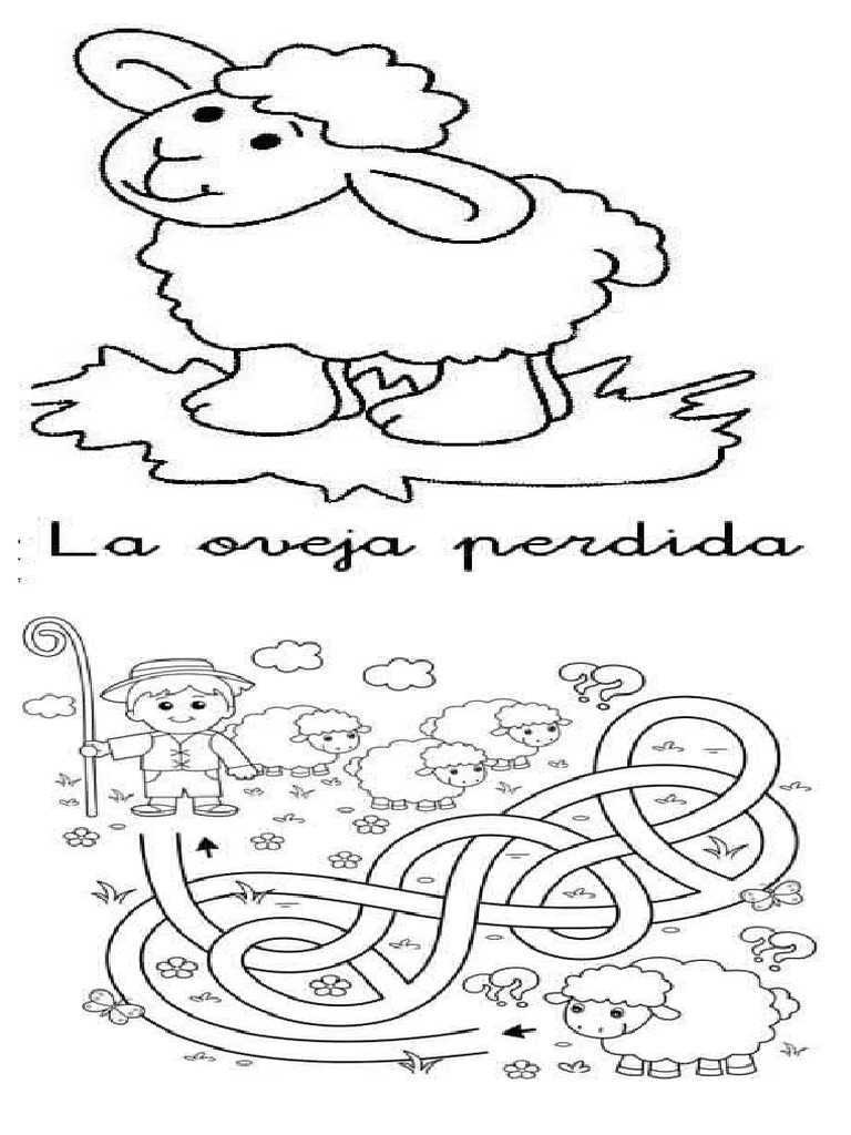 La Oveja Perdida Imprimir | PDF
