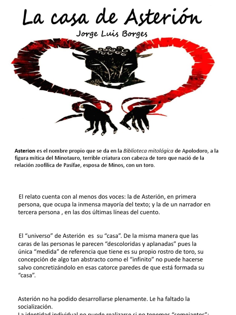 La Casa de Asterión El Infinito | PDF
