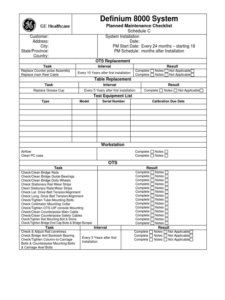 Definium 8000 System | PDF