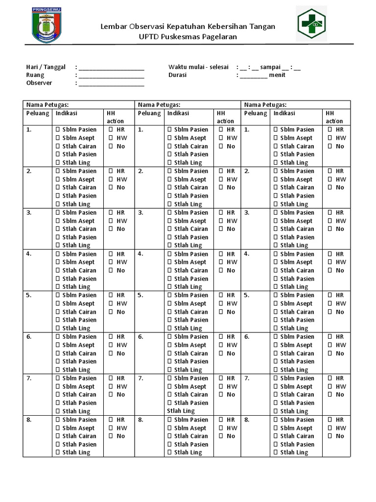Lembar Observasi KKT | PDF