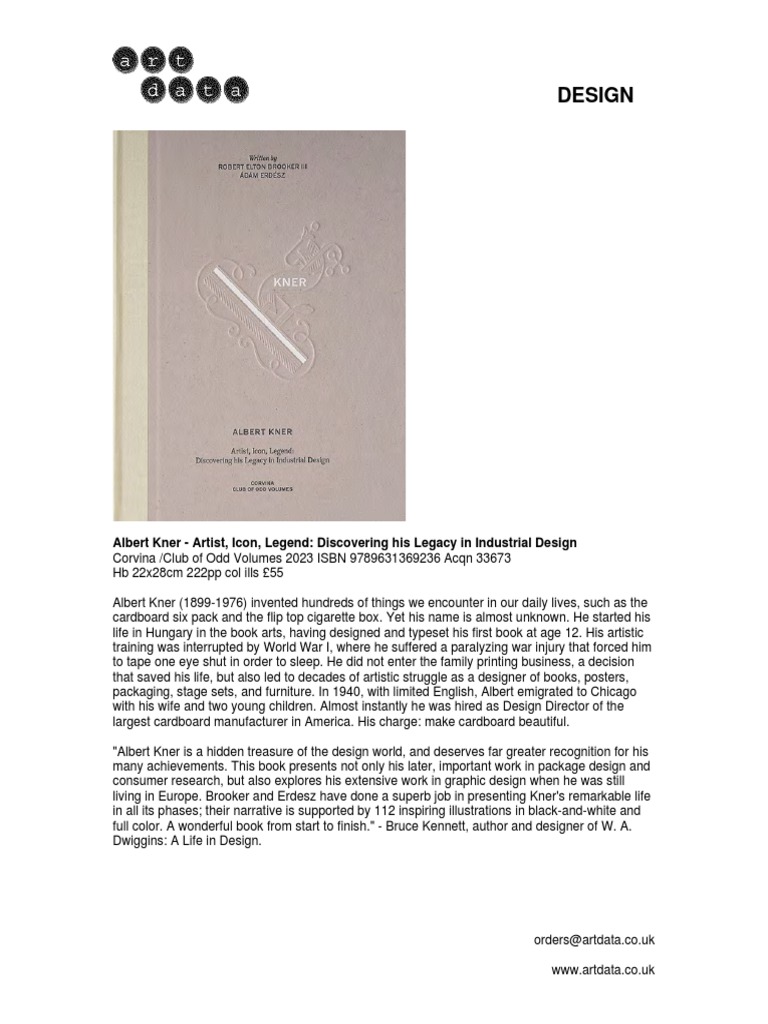 Albert Kner - Artist Icon Legend | PDF