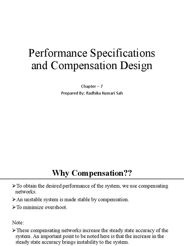 Compensation Design by Bode Plot | PDF