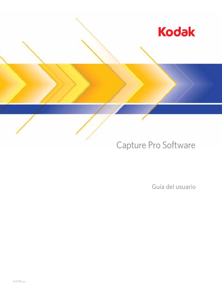 UsersGuide CapturePro4 Es | PDF