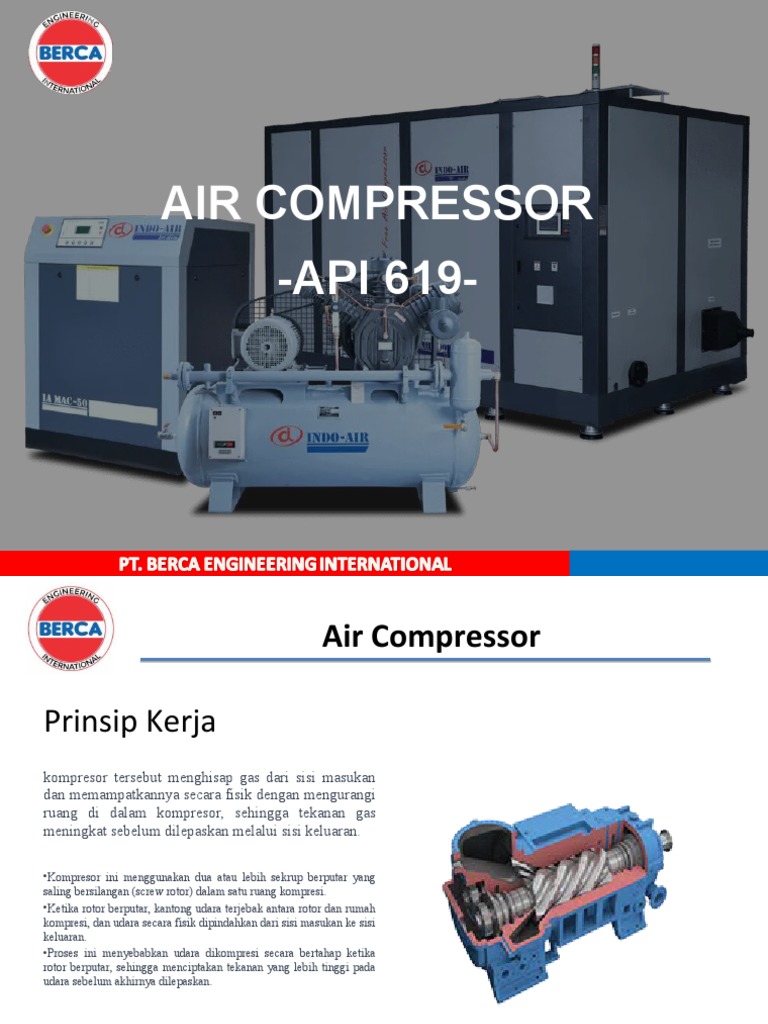 Air Compressor - API 619 | PDF