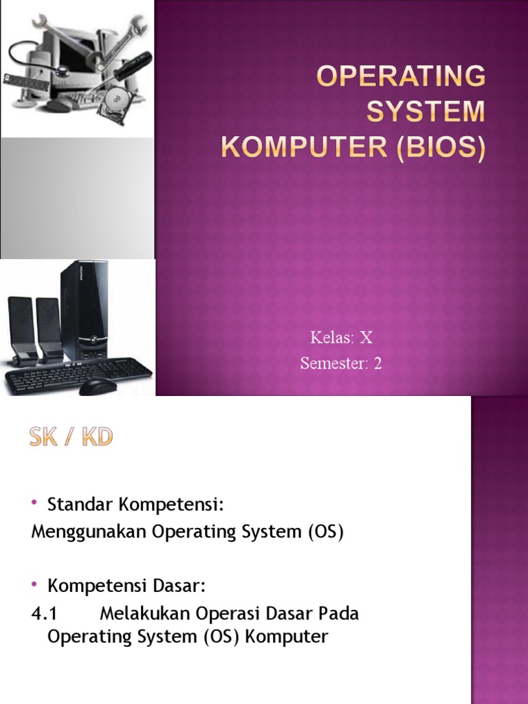 Operating System Komputer (BIOS) | PDF