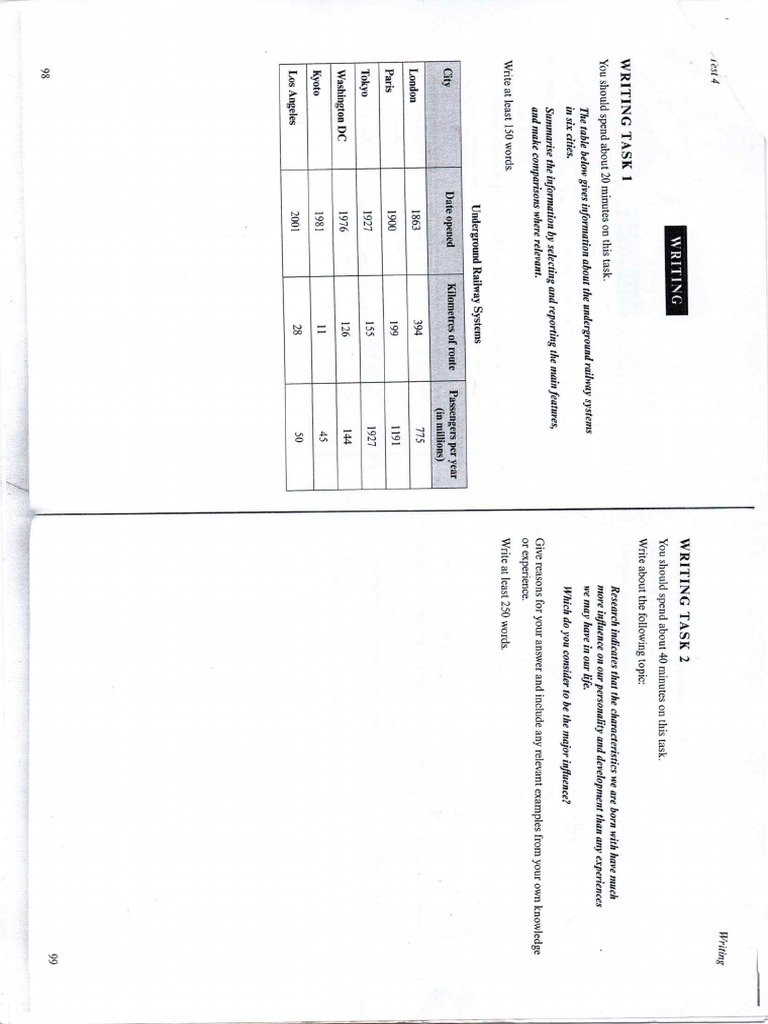 Table - Railway Systems | PDF