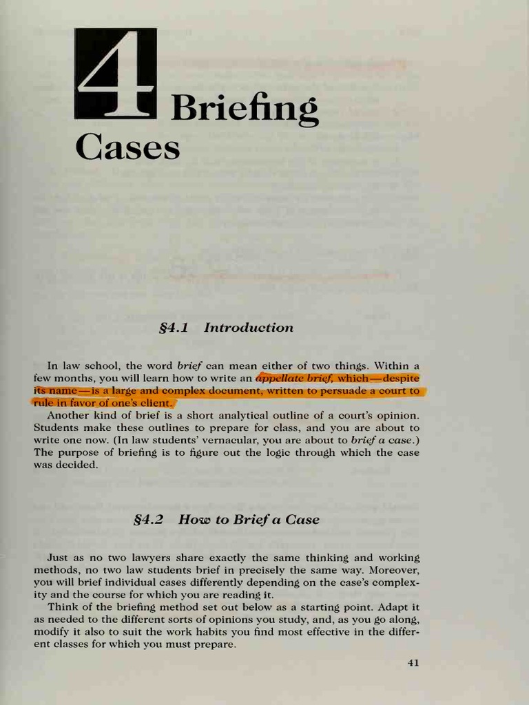 Case Brief Ellerman | PDF