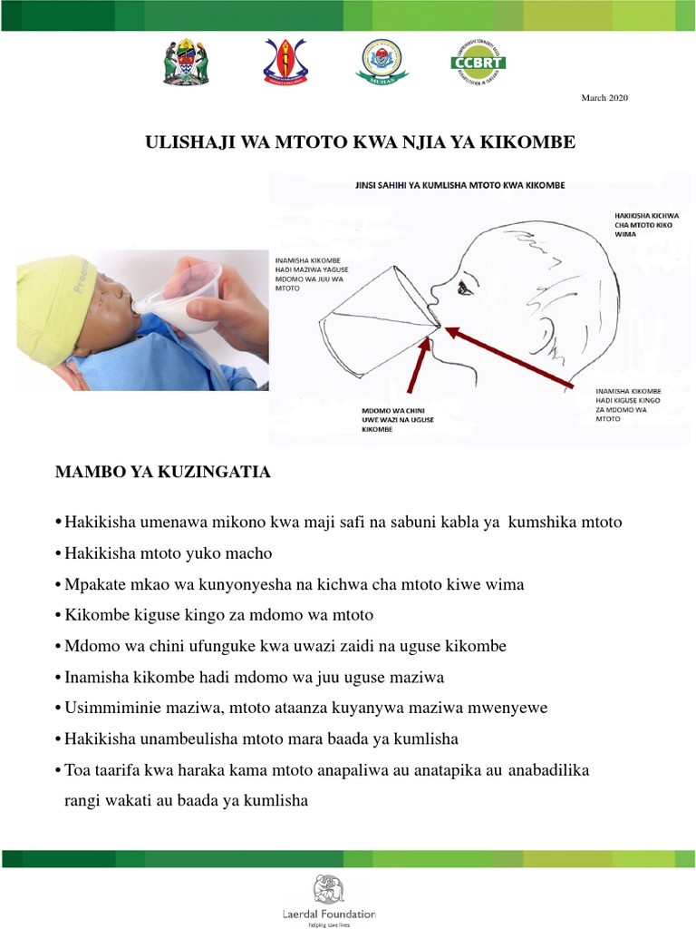 Poster Cup Feeding | PDF