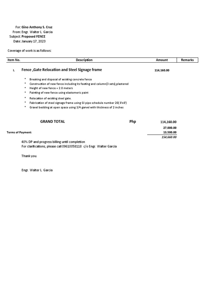 Detailed Estimate and Quotation | PDF | Structural Engineering ...