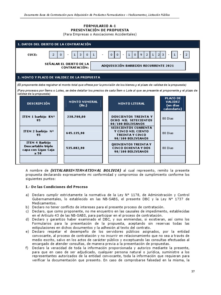 Formulario A-1 | Descargar gratis PDF | Gobierno