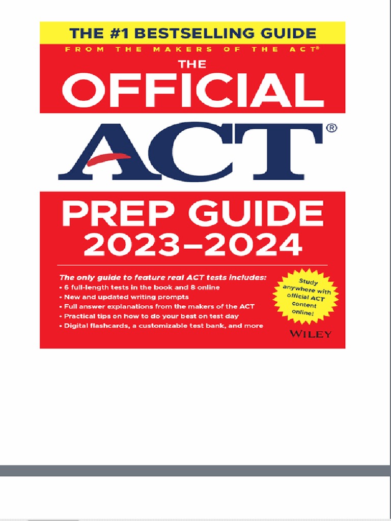 Online Reader - Official ACT Prep Guide 2023-2024 | PDF