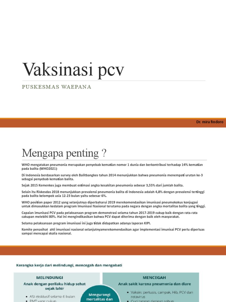 Vaksin PCV | PDF