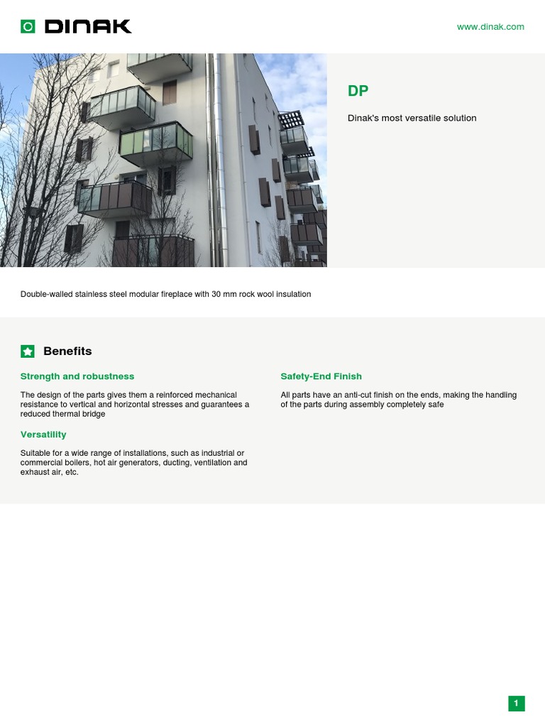Dinak DP Datasheet | PDF