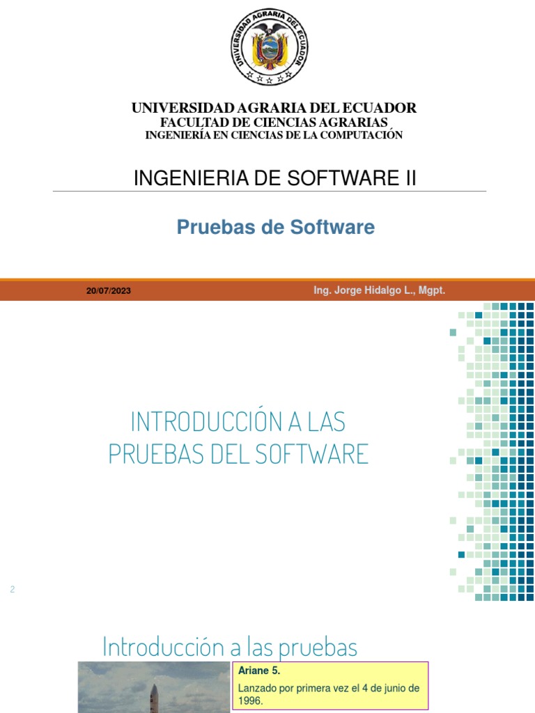 Pruebas de Software y Validación | PDF