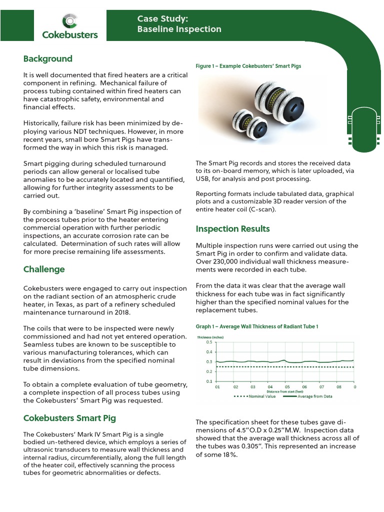 ID Case Study Baseline Inspection | PDF