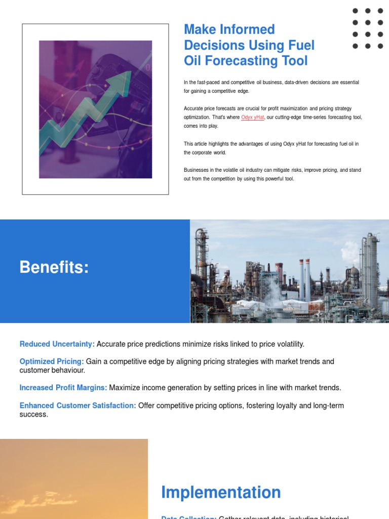 Make Informed Decisions Using Fuel Oil Forecasting Tool Pdf