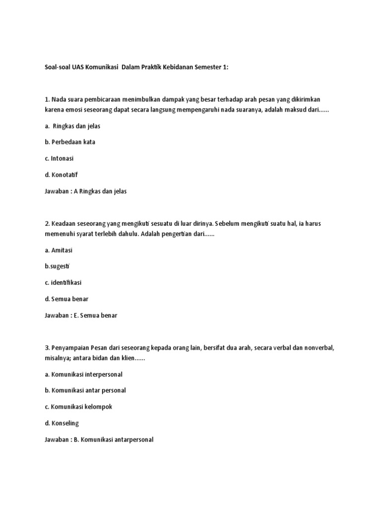 UAS KDPK | PDF