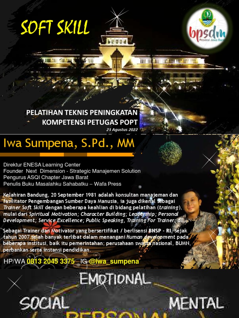 Soft Skill Popt - Iwa Sumpena | PDF