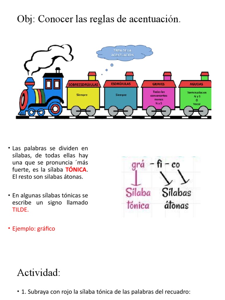 Reglas de Acentuación | PDF