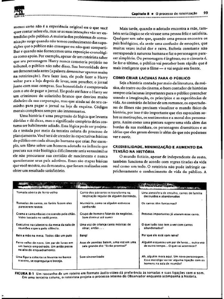 Direção de Cinema - Técnica e Estética - Michael Rabiger 101-120 | PDF