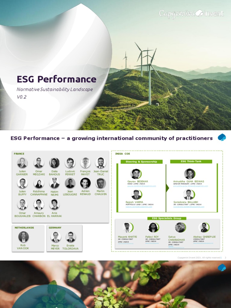 ESG Normative Landscape - v0.2 | Download Free PDF | Economies | Business