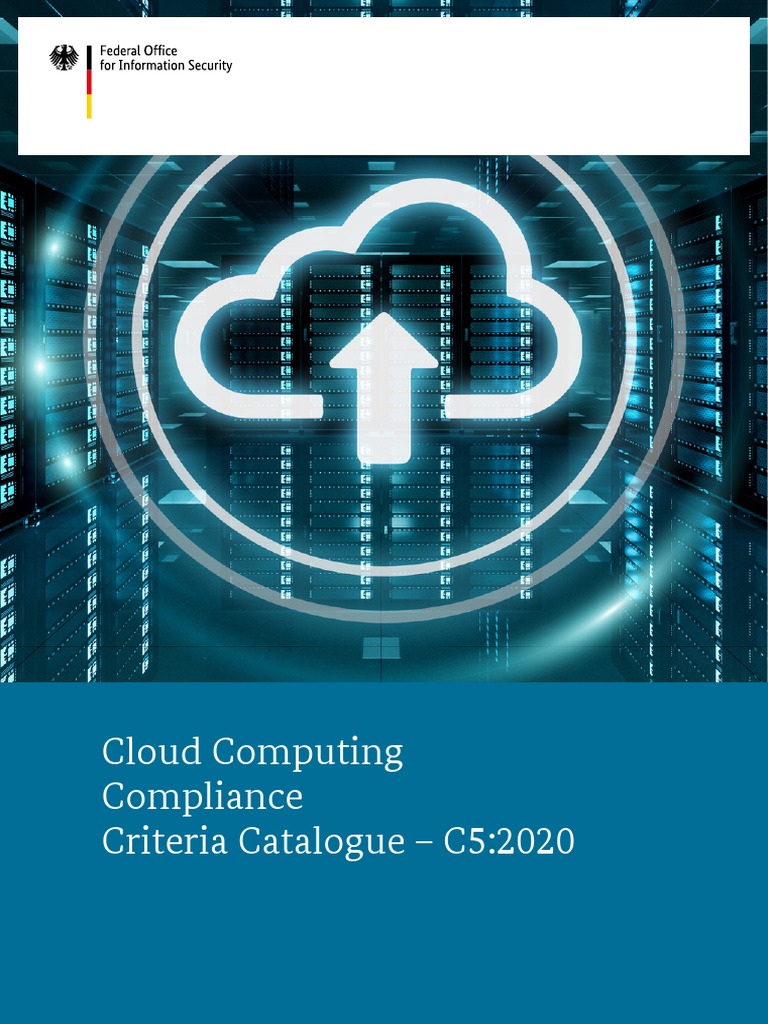 Cloud Computing Compliance Criteria Catalogue - C5:2020 | PDF
