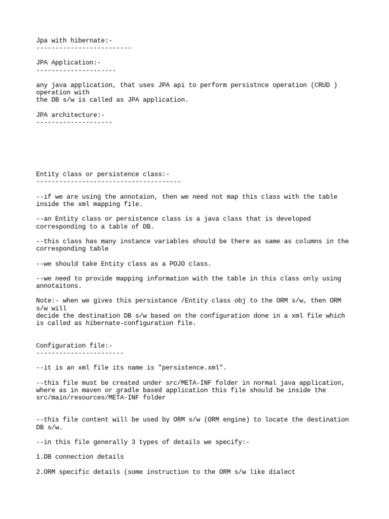 JPA With Hibernate | PDF