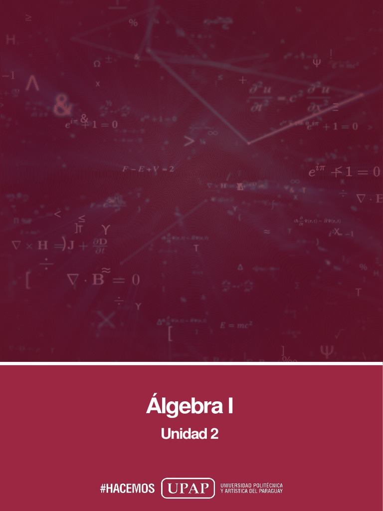 Unidad 2 - Algebra I | PDF