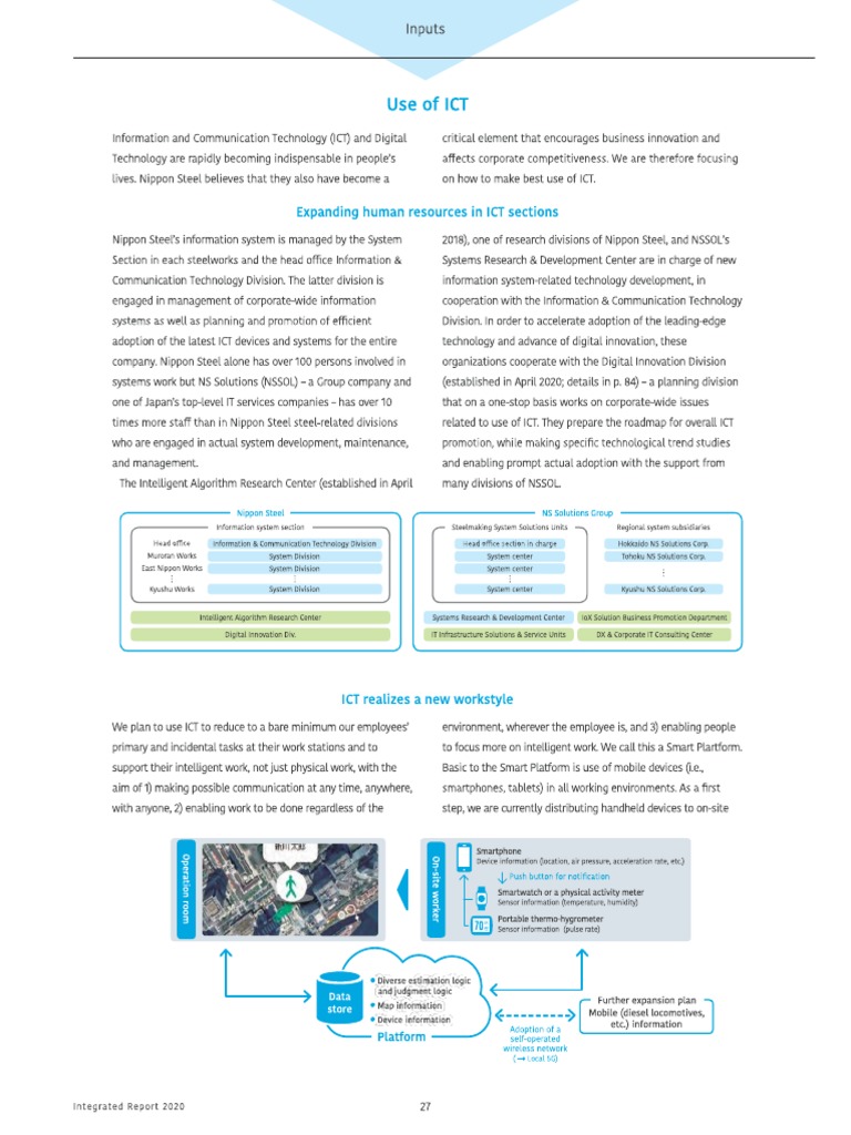 Exploit Use of Ict in Nippon Steel and Cyber Security | PDF