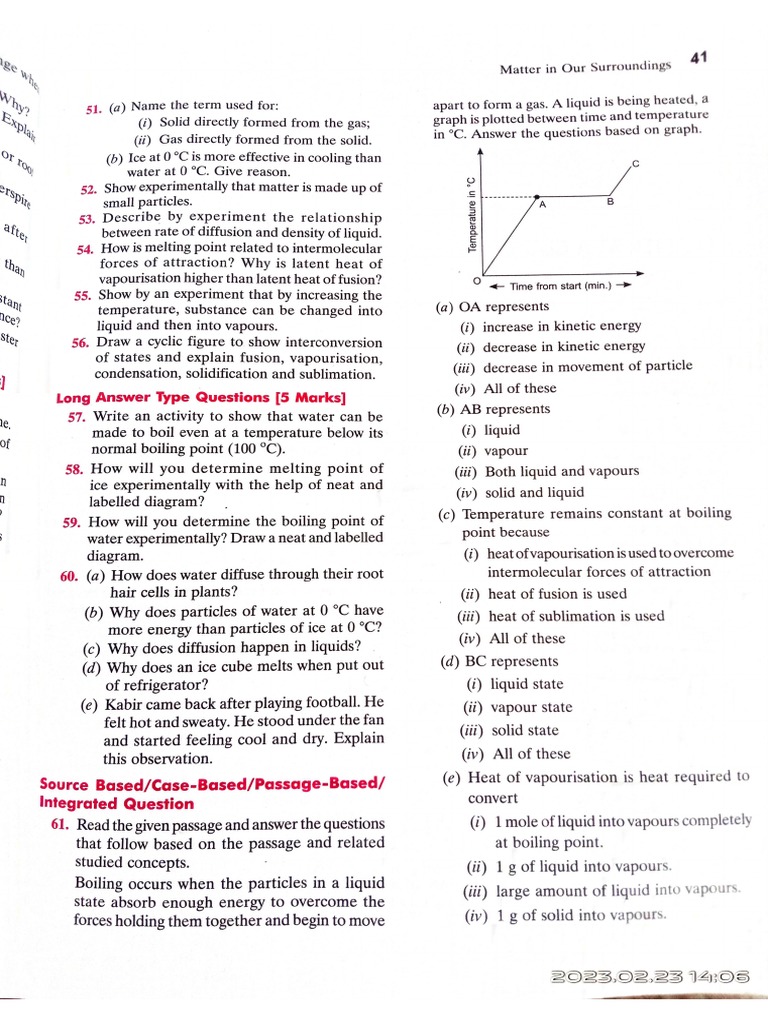 Practice Worksheet (Case Based - Passage Besed - Integrated Based Questions) | PDF