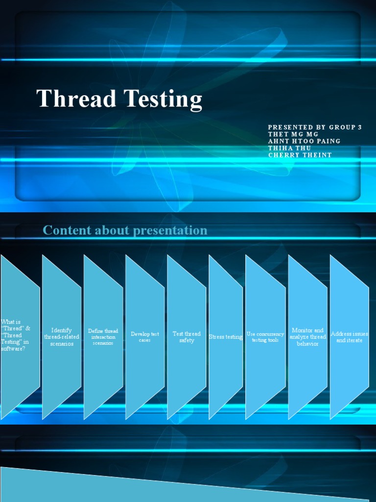 Thread Testing (Group 3) | PDF