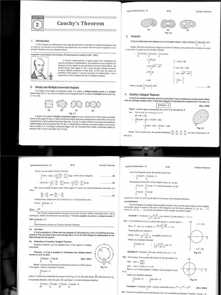 Cauchy - S Theorem | PDF