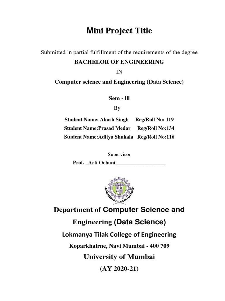 Mini Project Report Todo App1 | PDF