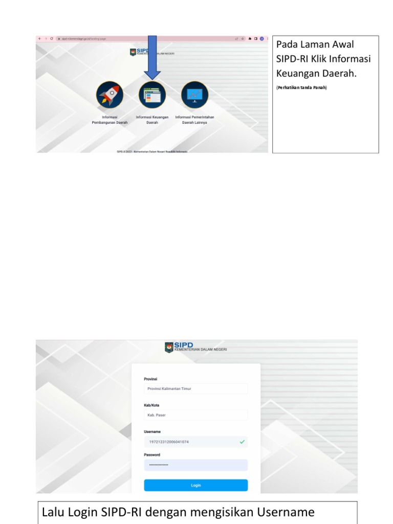 Tutorial Input Sipd Ri Sekolah | PDF