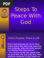 Steps To Peace With God | PDF | Eternal Life (Christianity) | Sin