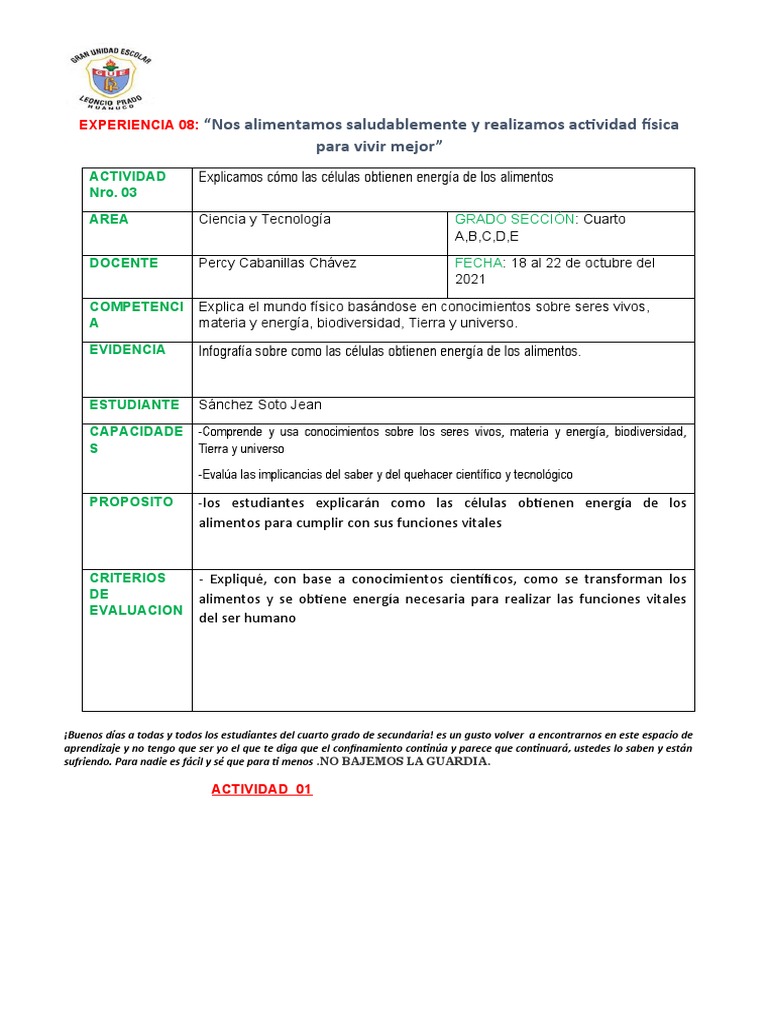 Maricielo Fatima Pardo Morales Cyt | PDF