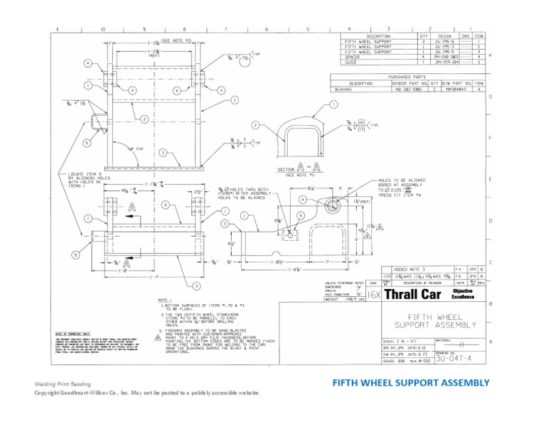 5th Wheel Drawing | PDF