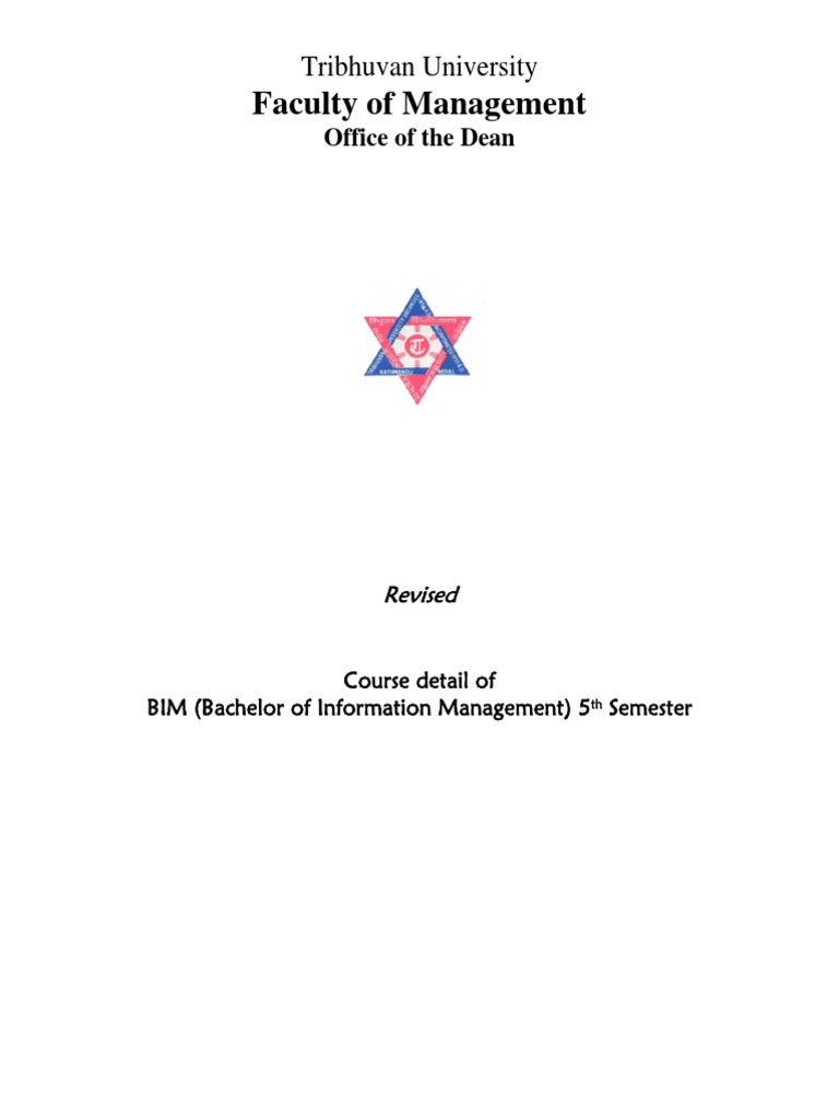 BIM 5th Semester Syllabus 2021 | PDF