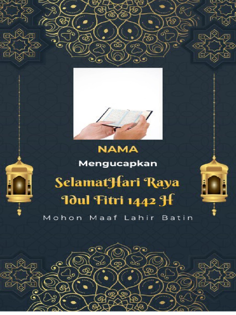 Tamplate Animasi Lebaran | PDF