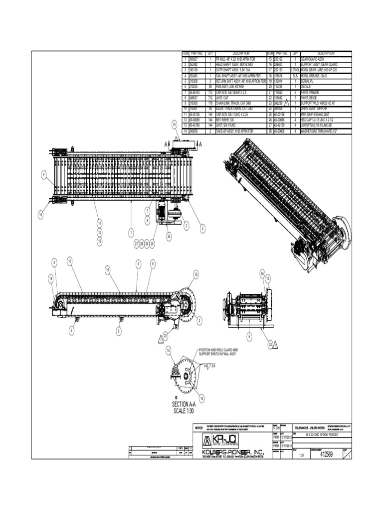 Kpi-Jci: Tolerances - Unless Noted: Notice | PDF