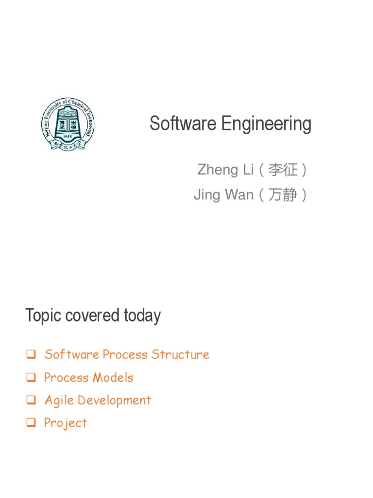 02 Software Process | PDF | Agile Software Development | Programmer