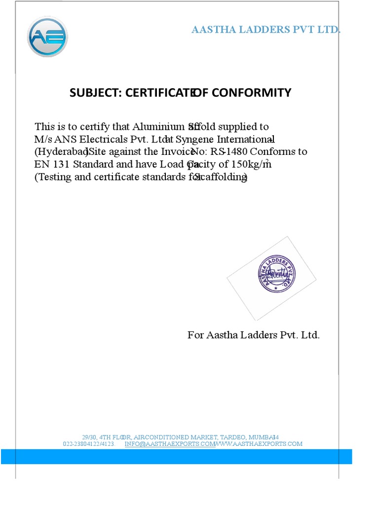6.1 Competent Person Certificate | PDF