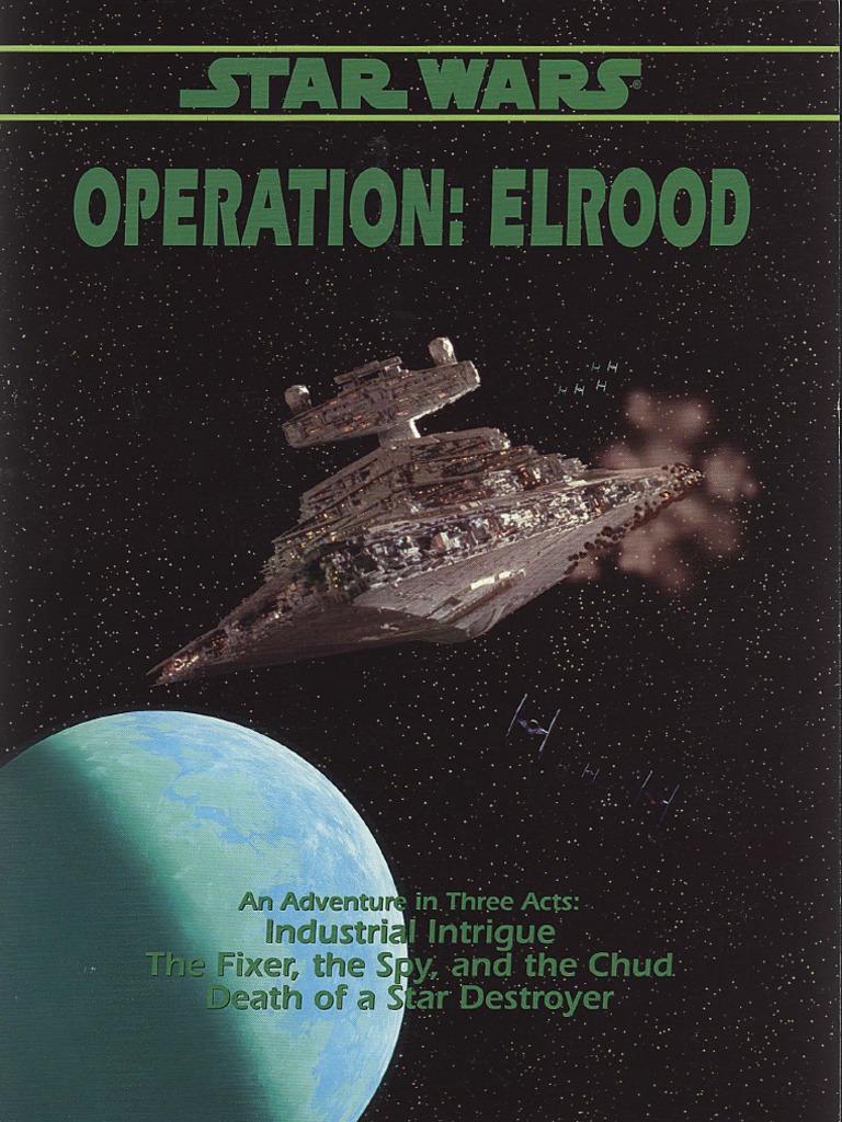 Star Wars WEG RPG (D6) - Operation Elrood (40132) | PDF