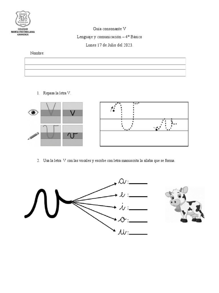 Guia Consonante V 17 Julo | PDF